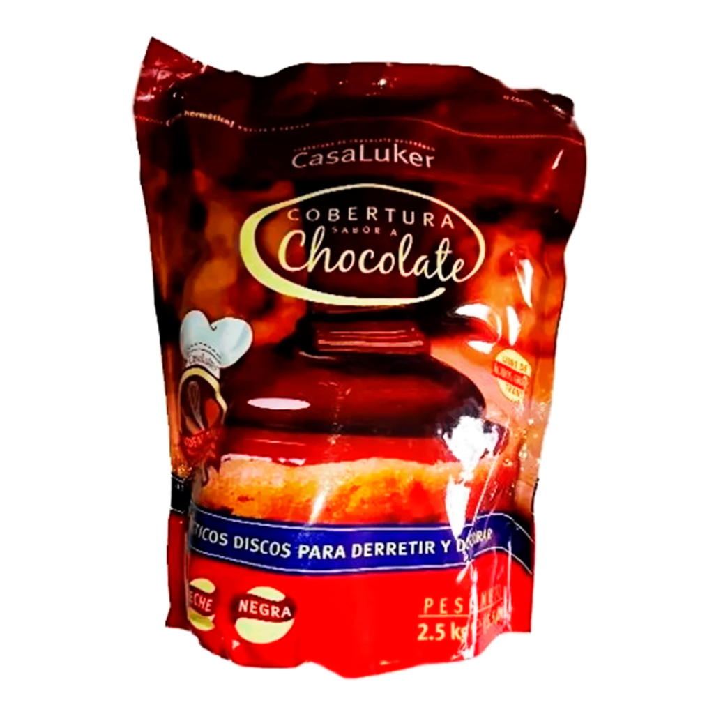 Libra De Cobertura Sabor A Chocolate Negro Dulce Marca Luker Panchis libra-de-cobertura-sabor-a-chocolate-negro-dulce-marca-luker-panchis