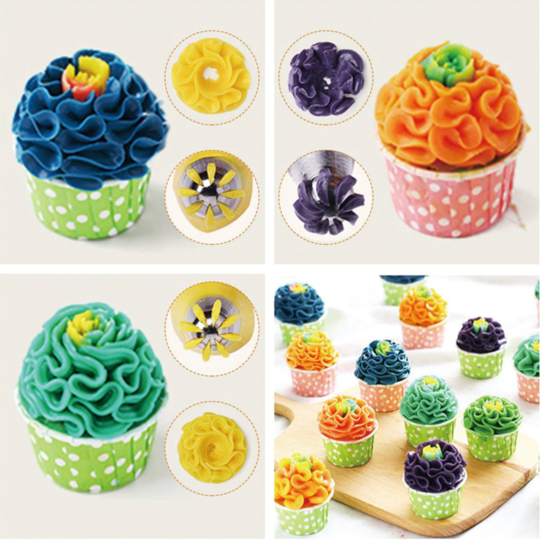 Boquilla Globo Estrella+ Manga Pastelera Para Repostería – Panchis Cakes