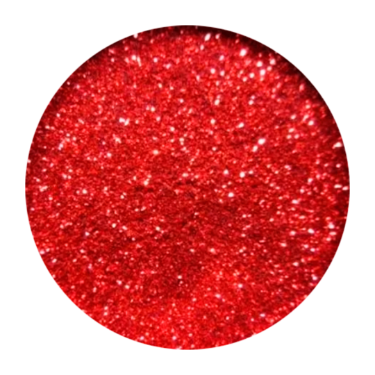 Escarcha Comestible Edible Glitter Roja Decorar Alimentos