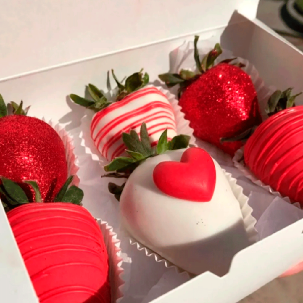 Escarcha Comestible Edible Glitter Roja Decorar Alimentos