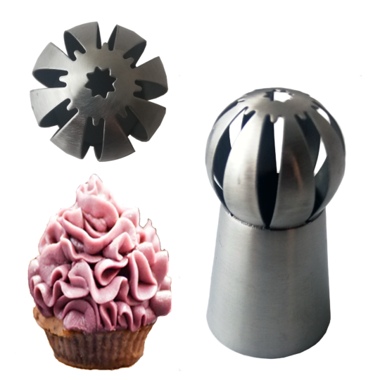 Boquilla Globo Estrella+ Manga Pastelera Para Repostería – Panchis Cakes
